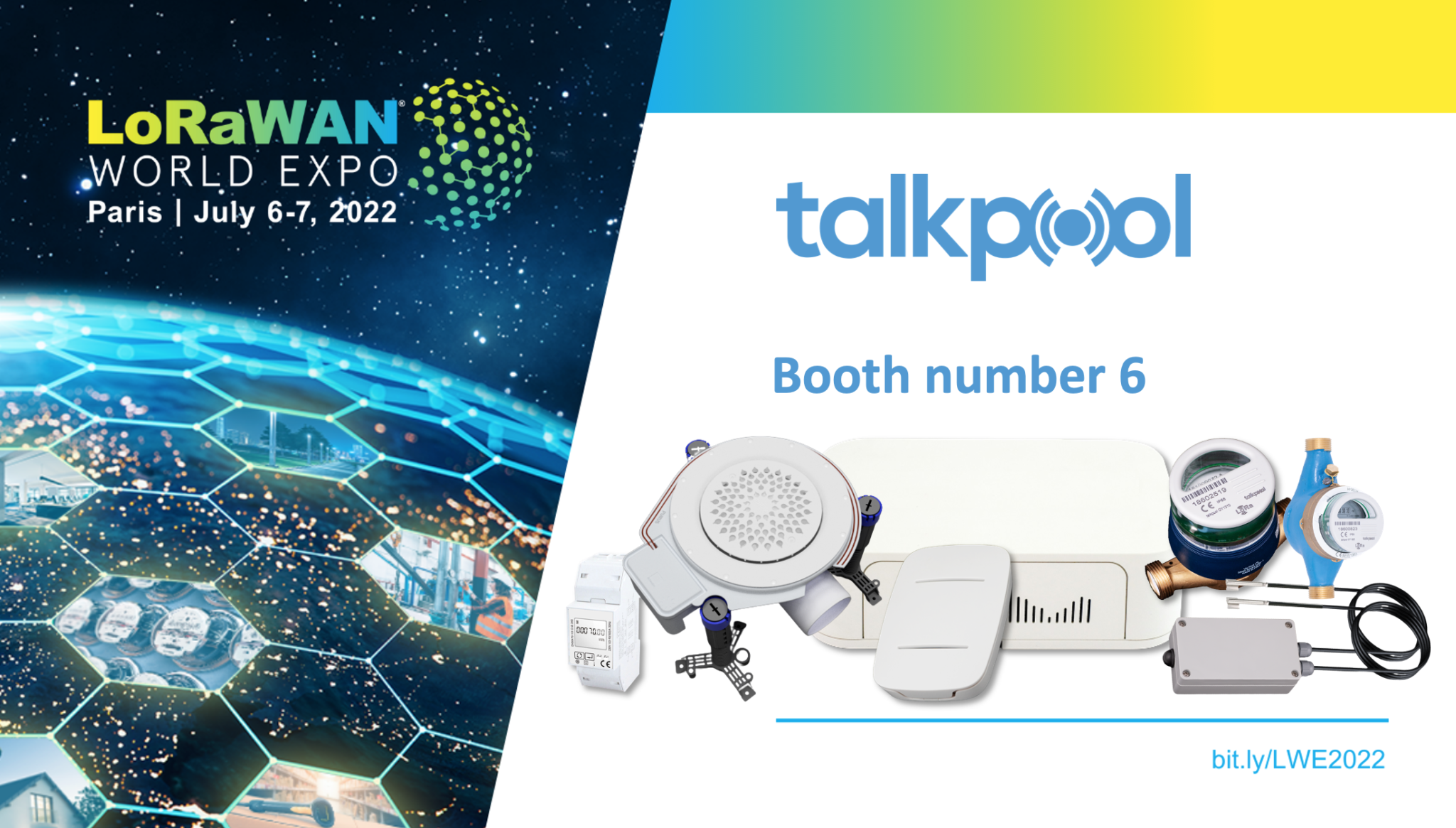 Talkpool exhibiting at LoRaWAN Expo 2022 – Talkpool